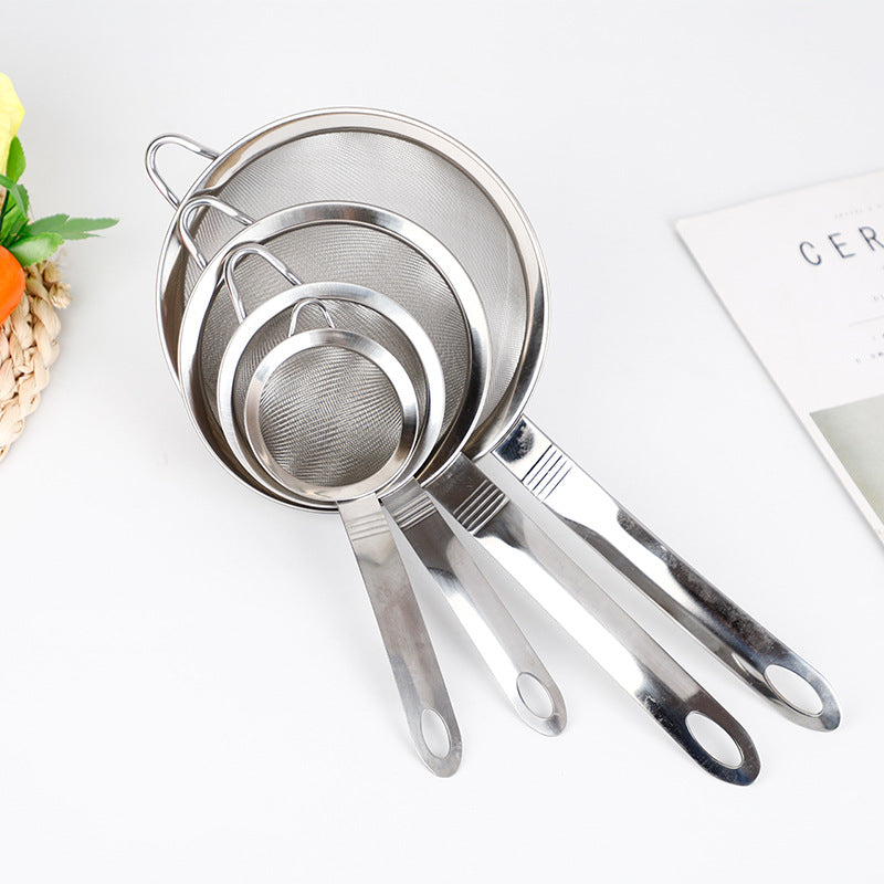 Wholesale Modern Design Stainless Steel Mesh Strainer with Widened Edge ...