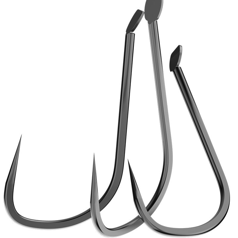 Wholesale Lightweight Black Hole Titanium Fishing Hooks - for Carp ...