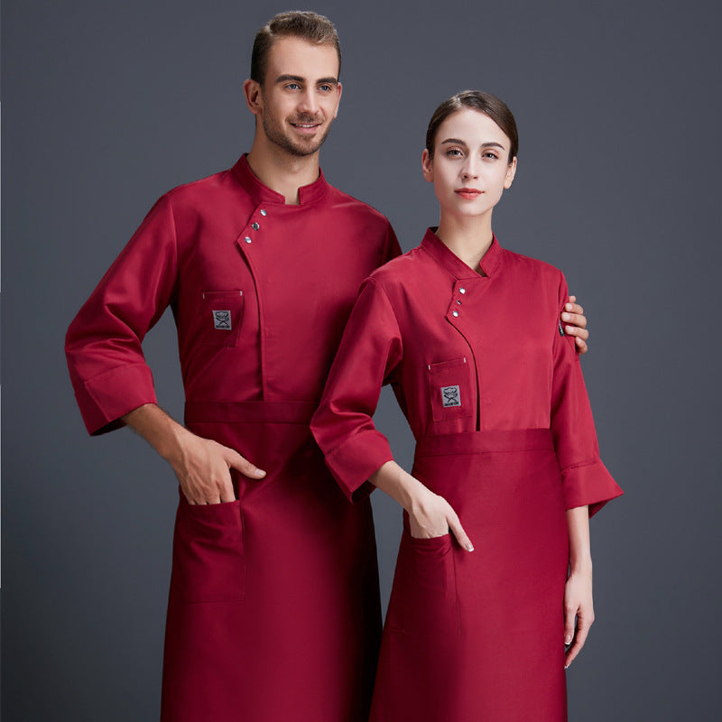 Wholesale Men's/Women's Chef Uniform - 30% Cotton Blend, Suitable for ...