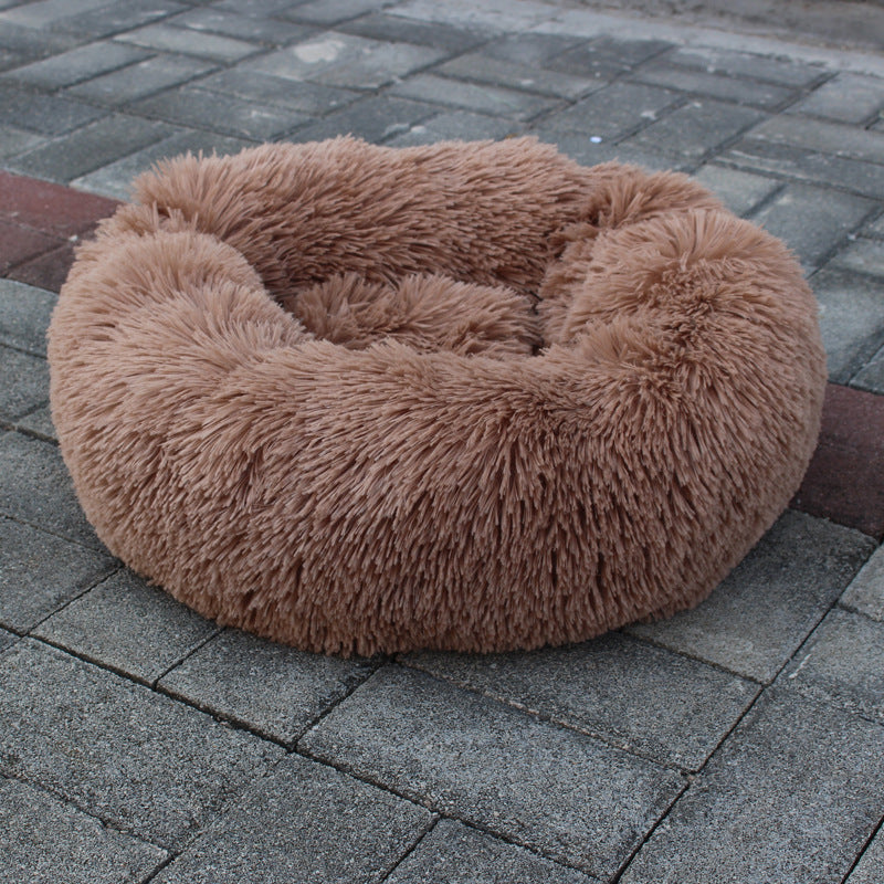 Wholesale Deep Sleep Pet Bed - Plush Round Pet Bed for Cats and Dogs ...