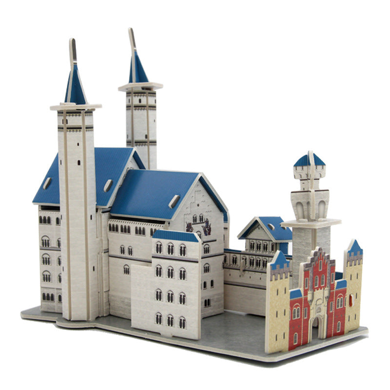Wholesale DIY 3D Paper Scenery Puzzle Craft Toy for Children 4-6 Years ...