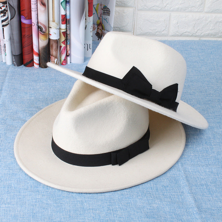 Wholesale Other Hats & Caps 2018 Autumn/Winter White Wool Hat for Women ...