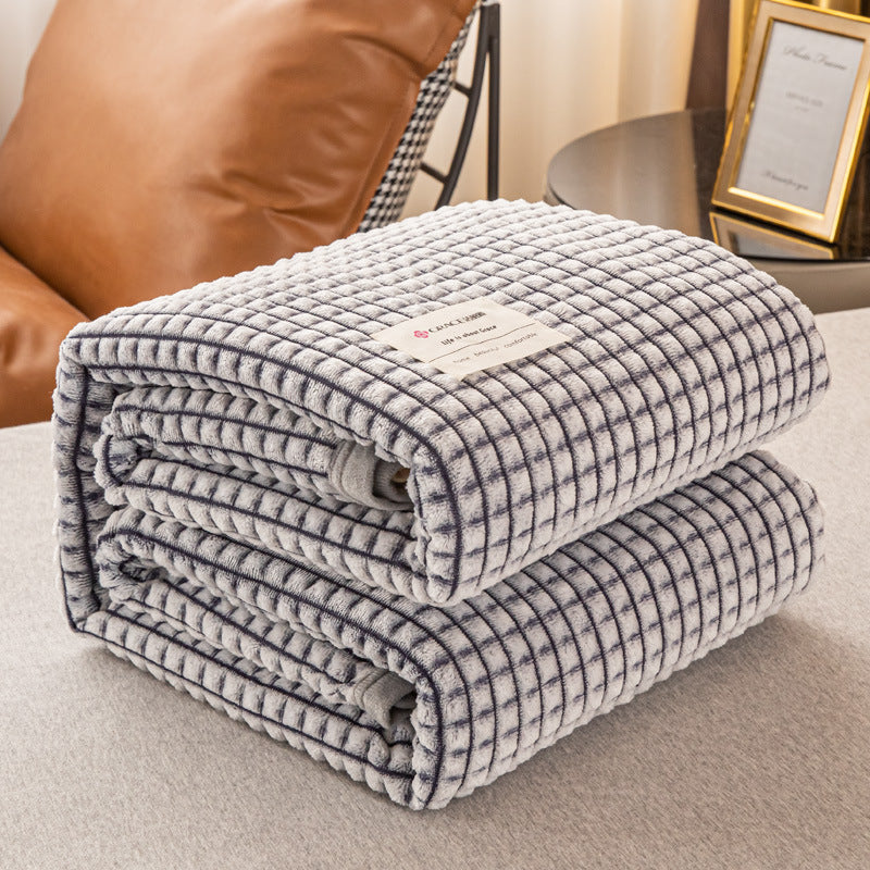 Wholesale French Flannel Pure Color Blanket for Summer Air Conditioning ...