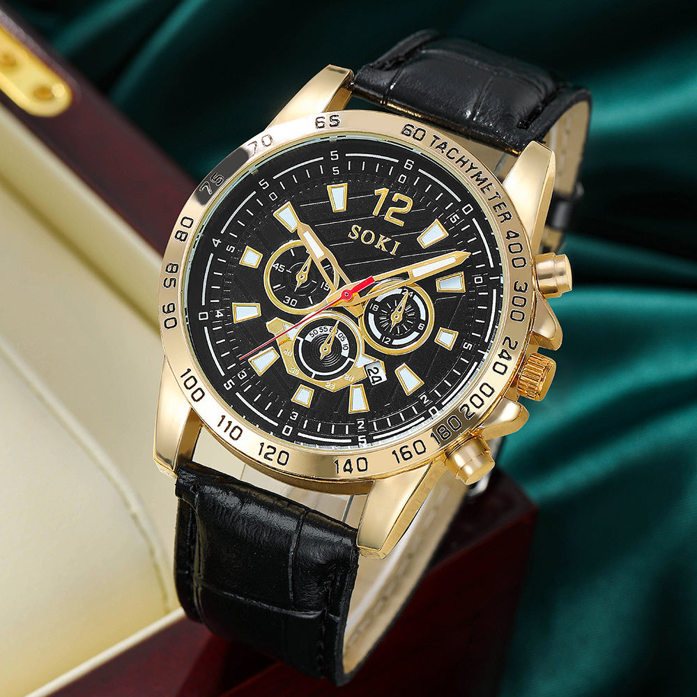 Wholesale SOKI Men's Sports Calendar Quartz Watch with Calendar Display ...