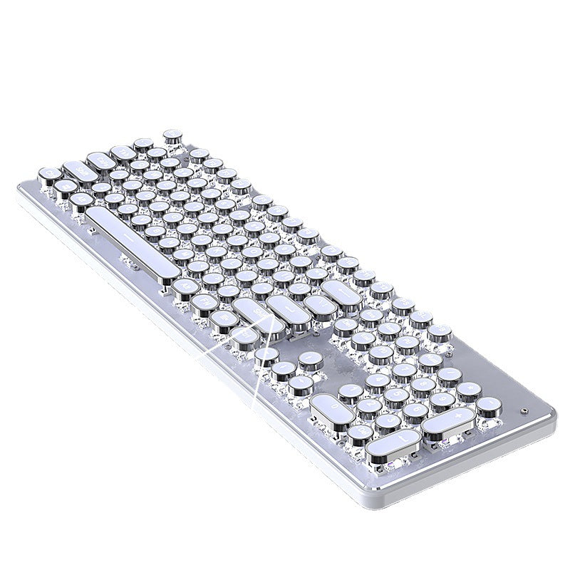 Wholesale TK100 Punk Mechanical Keyboard & Mouse Set with Wired Gaming ...