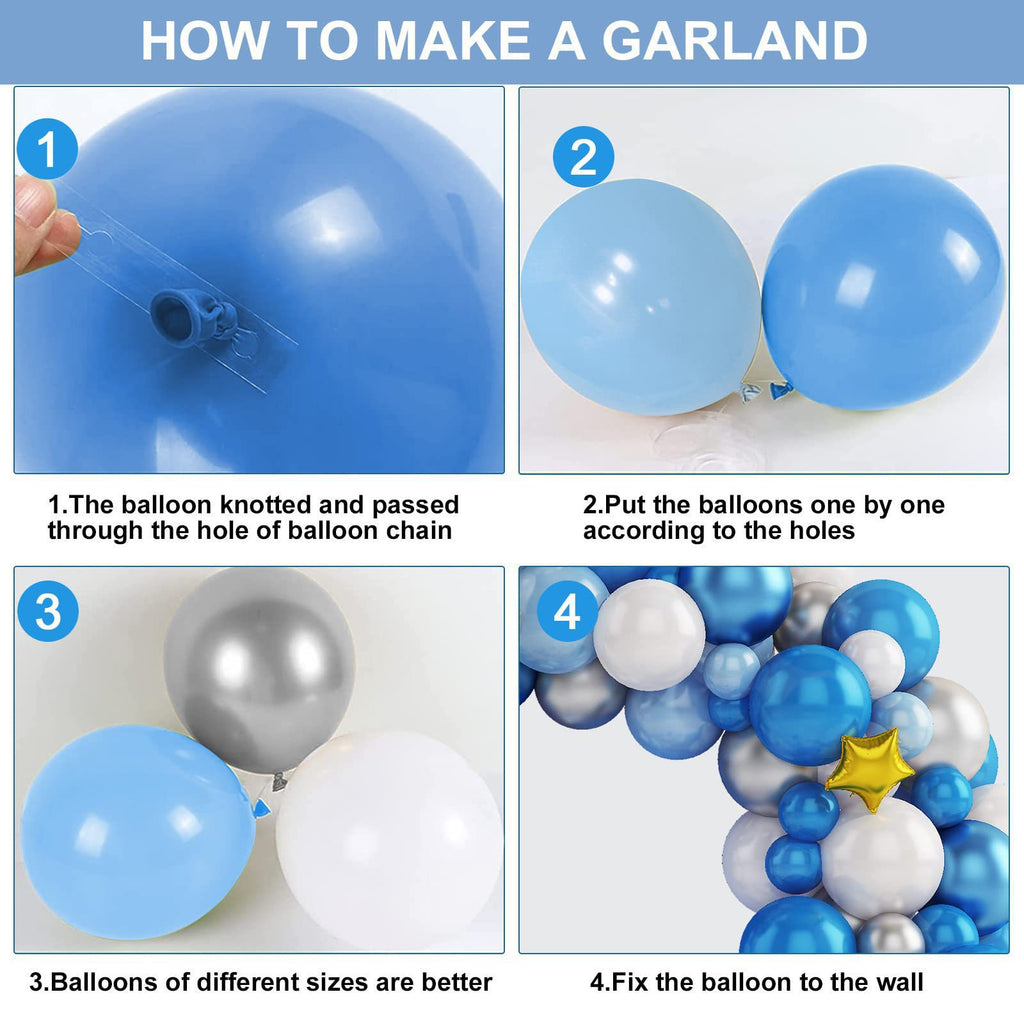 Wholesale Boys Birthday Party Decorations Star Silver Grey Balloon ...