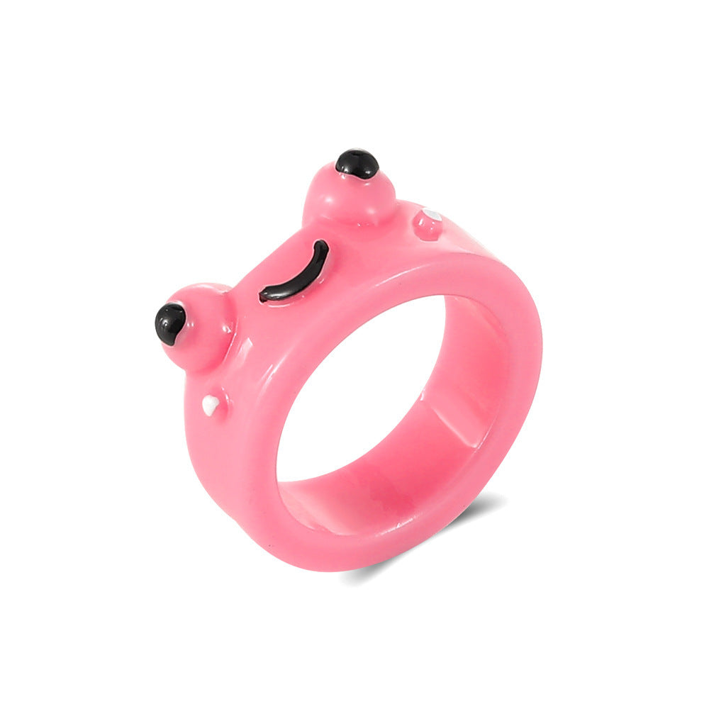 Wholesale Cute Cartoon Monster Finger Ring for Women with Cardio People ...