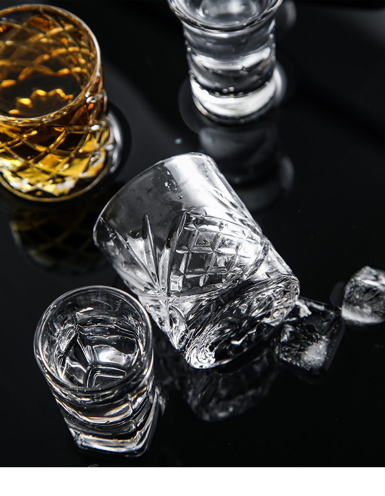 Wholesale King's Decorative Glass Wine Cup - 100ML Capacity - Retro ...