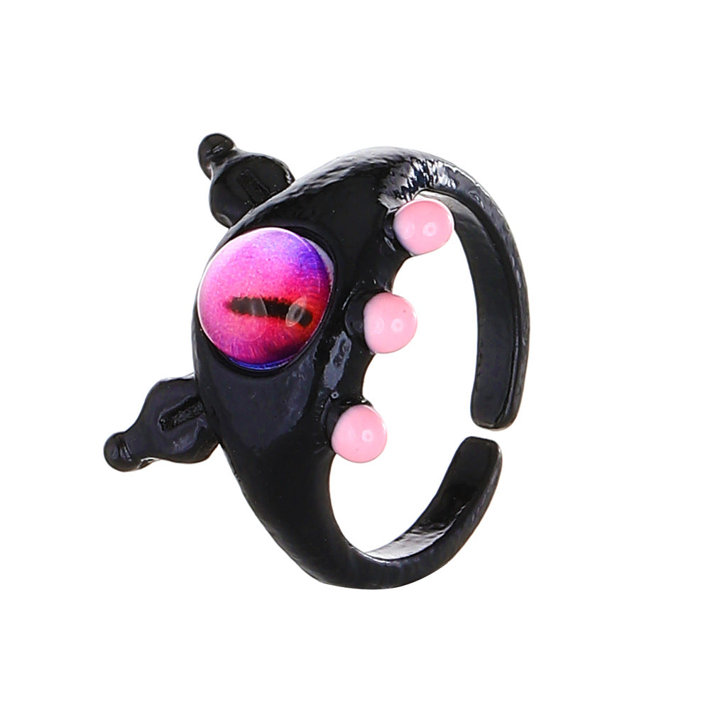 Wholesale Cute Cartoon Monster Finger Ring for Women with Cardio People ...