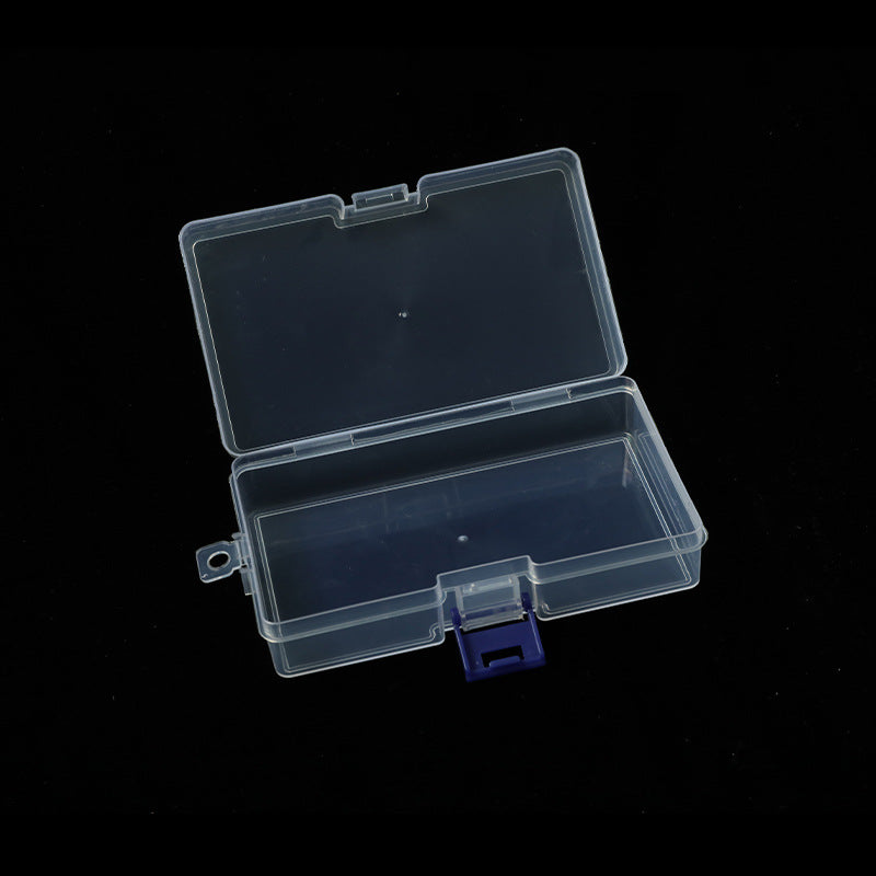 Wholesale PP Transparent Plastic Lock Box with Cover Desktop Organizer ...