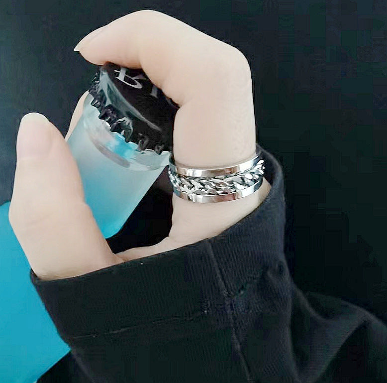 Wholesale Titanium Steel Beer Bottle Ring - U Shape, Hip Hop ...