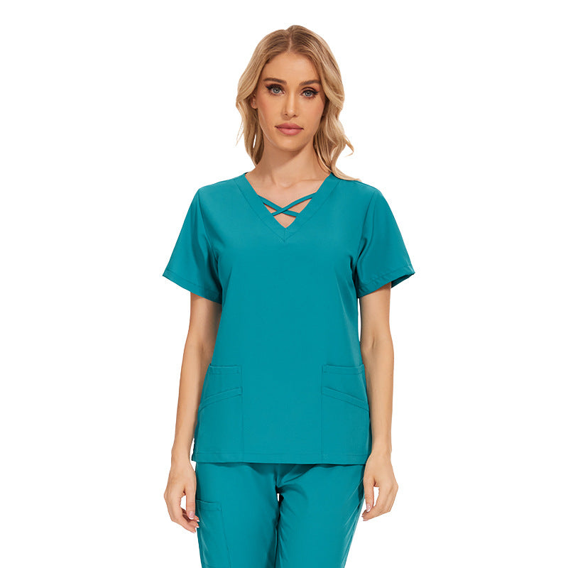 Wholesale Women's Medical Uniforms with Sweat-Absorbing, Breathable ...