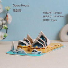 Wholesale DIY 3D Paper Scenery Puzzle Craft Toy for Children 4-6 Years ...